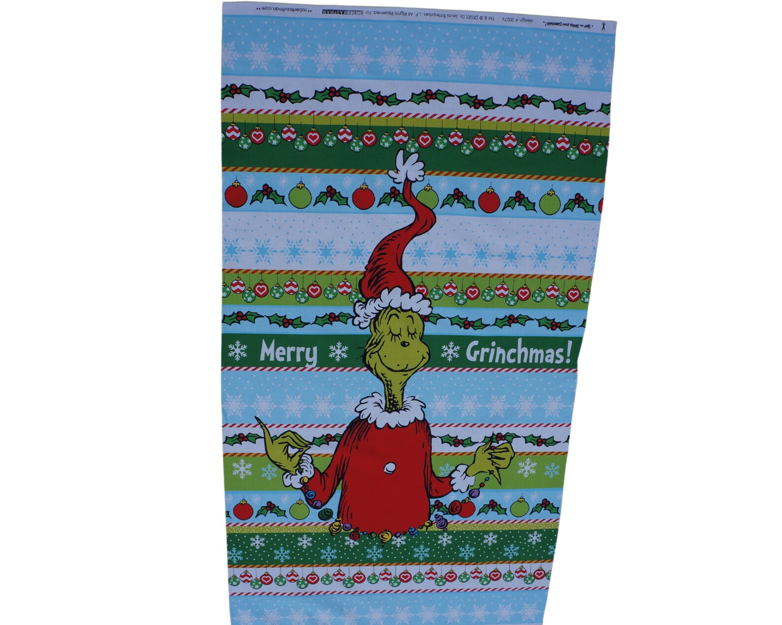 Grinch Panel 24 Merry Grinchmas Dr. Seuss How the | Etsy