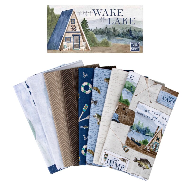 Lake Fabric - Etsy