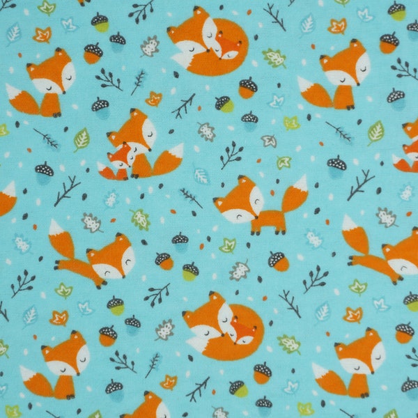 Fox Fabric - Etsy