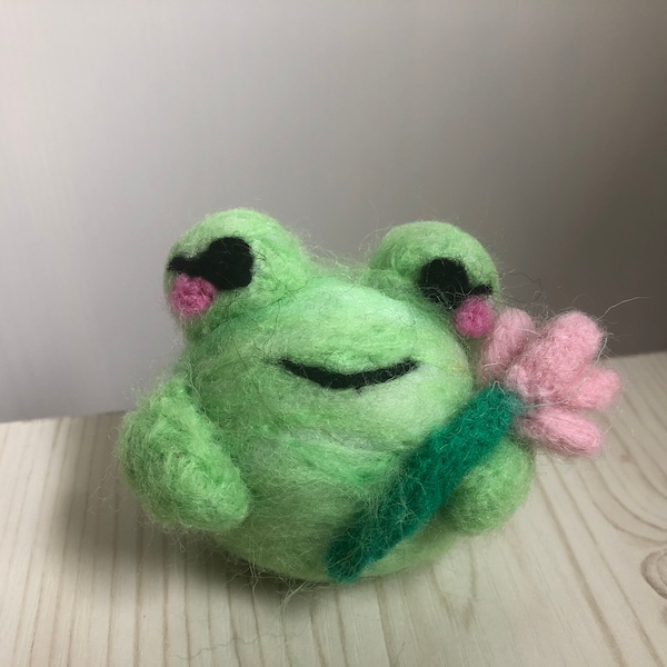 Needle Felt Frog - Etsy