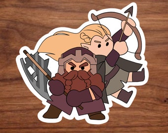 Legolas Sticker | Etsy