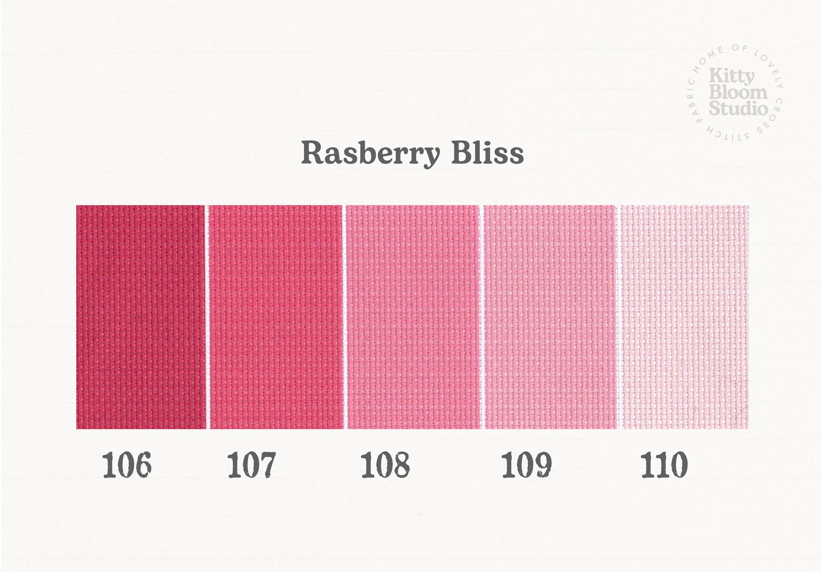 Raspberry Bliss Aida. Available in 5 Pretty Shades of Pink. Beautiful ...