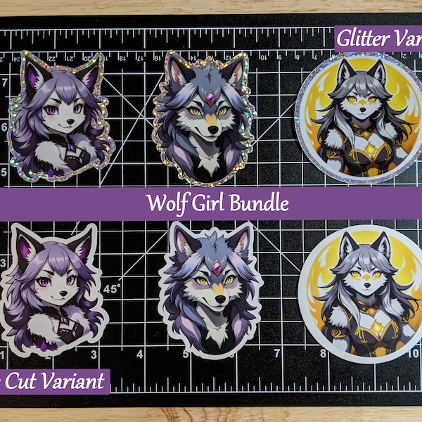 Furry Sticker - Etsy