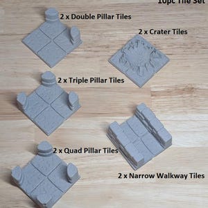 DND Tile Bundle 70ct Terrain Flooring Tiles Dungeon Starter Kit ...