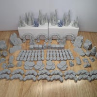 Cliff Slum House - DND Aos Pathfinder Conquest Miniatureland Tabletop ...