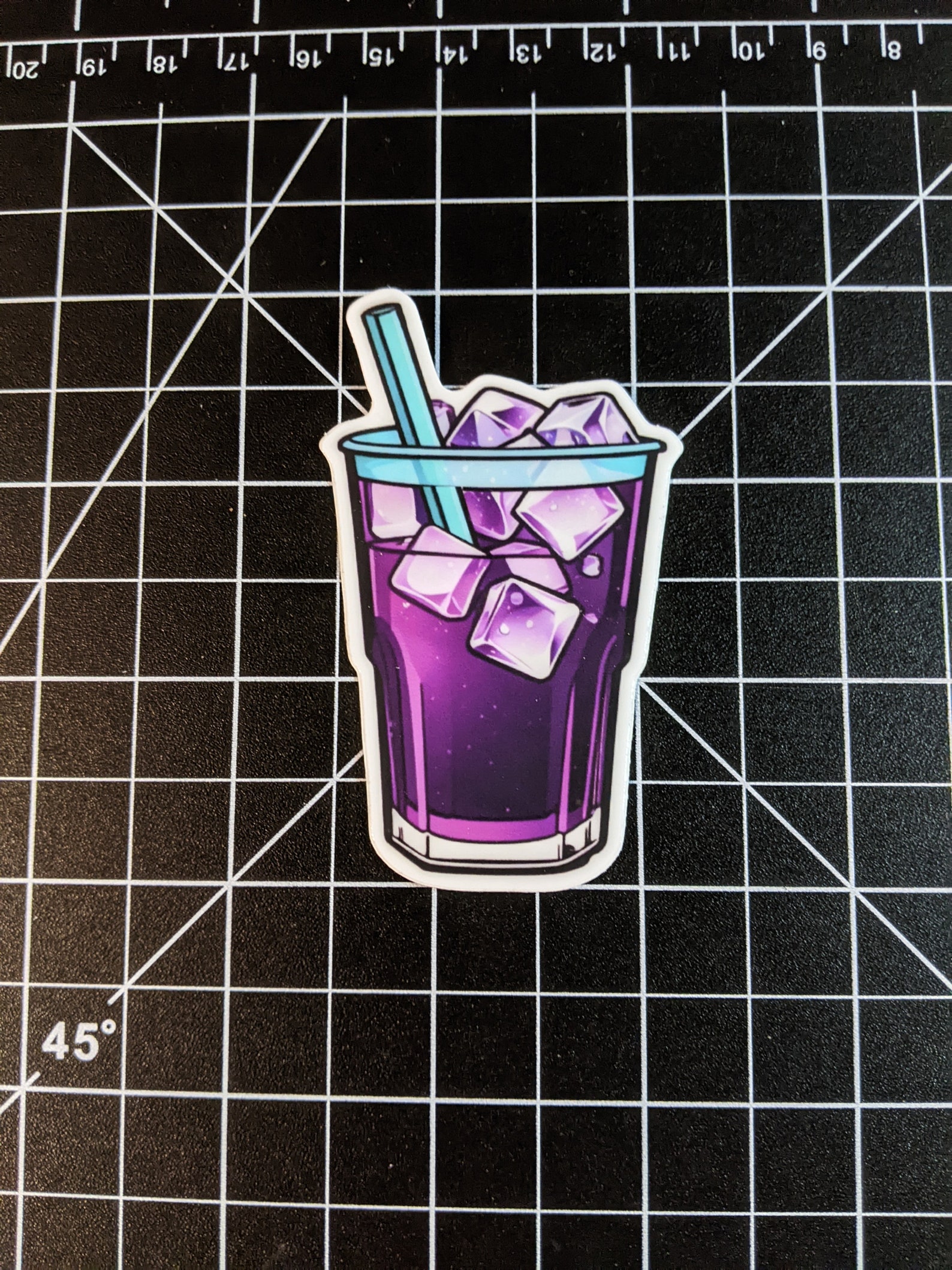 Refreshing Purple Sodas Combo Die Cut Sticker Pack Drink Sticker Food ...