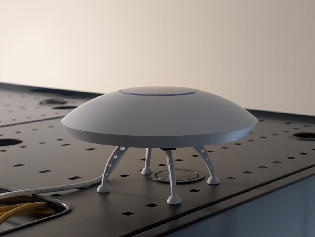 New! 2 Pack! Re-designed Ufo-inspired Ubiquiti Access Point Holder ...