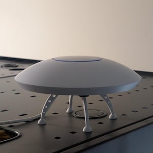 New! 2 Pack! Re-designed Ufo-inspired Ubiquiti Access Point Holder ...