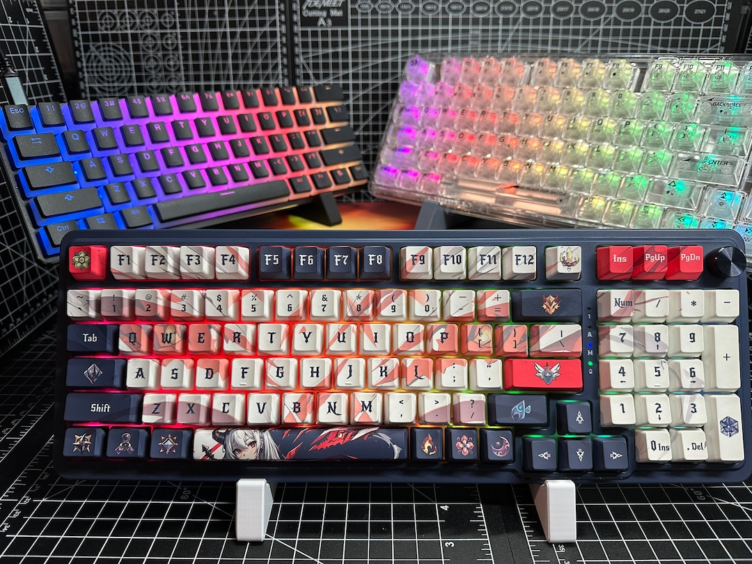 Artisan Keyboard Collector Display Stand for Any Size Keyboard Full ...