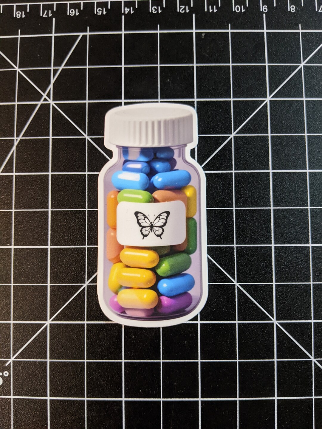 Butterfly Medication for Your Butterfly Sticker | Ticktack Sticker ...