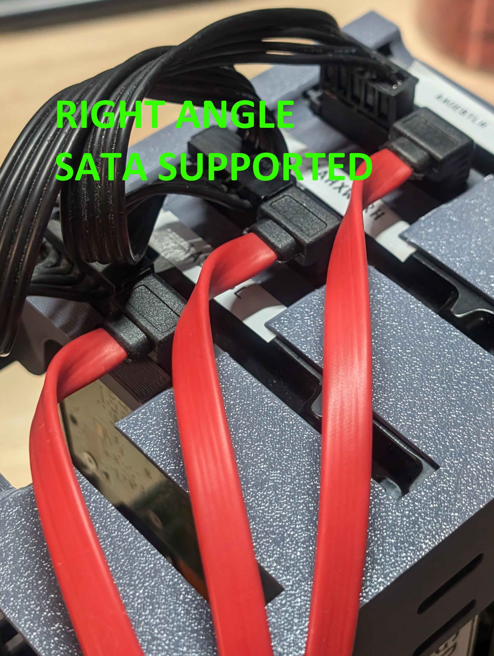 6 Bay Hard Drive Rack Holder Cage Case Caddy for Home Lab Test Bench ...