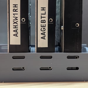 6 Bay Hard Drive Rack Holder Cage Case Caddy for Home Lab Test Bench ...