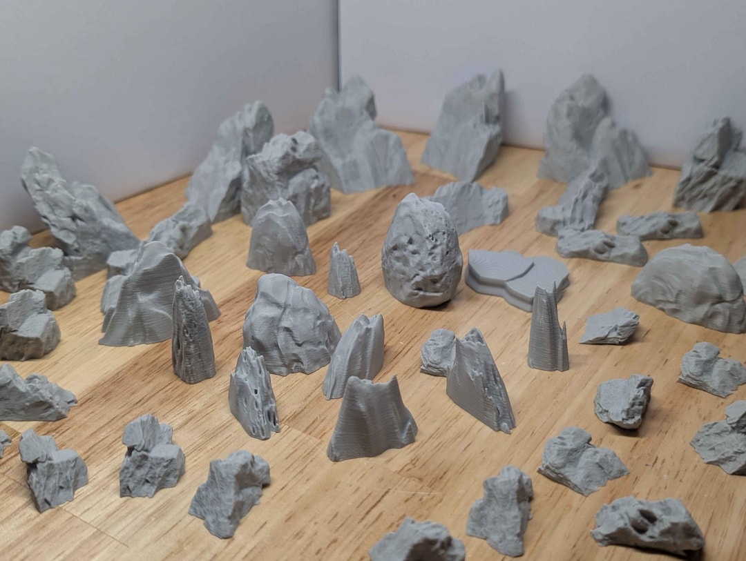 D&D General Rocks, Stones and Boulders Accessories Bundle Tabletop ...