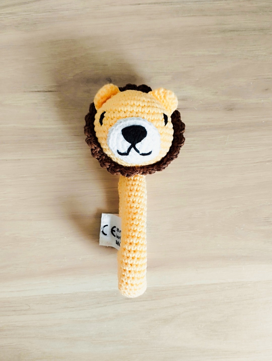 Lion Rattle, Crochet Lion, Newborn Lion Rattle, Activity Toy - Etsy
