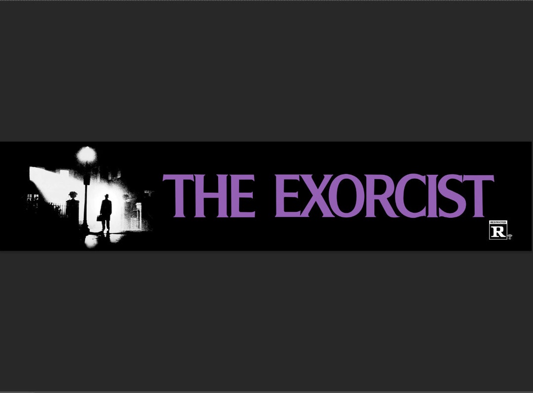 The Exorcist (1973) - Movie Theater Banner / Mylar Vers - 5x25 or 2 ...