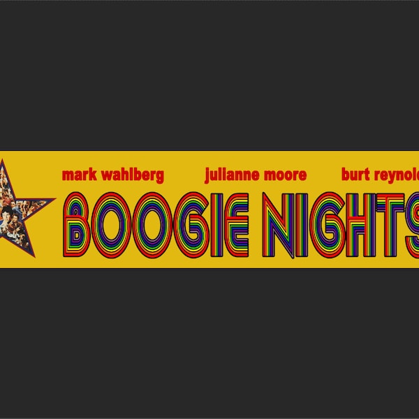 Boogie Nights Poster - Etsy