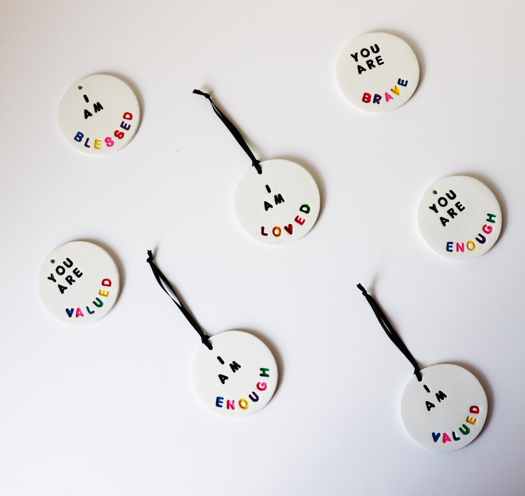 Tokens of Gratitude Gift Affirmations Token Positive Wall - Etsy