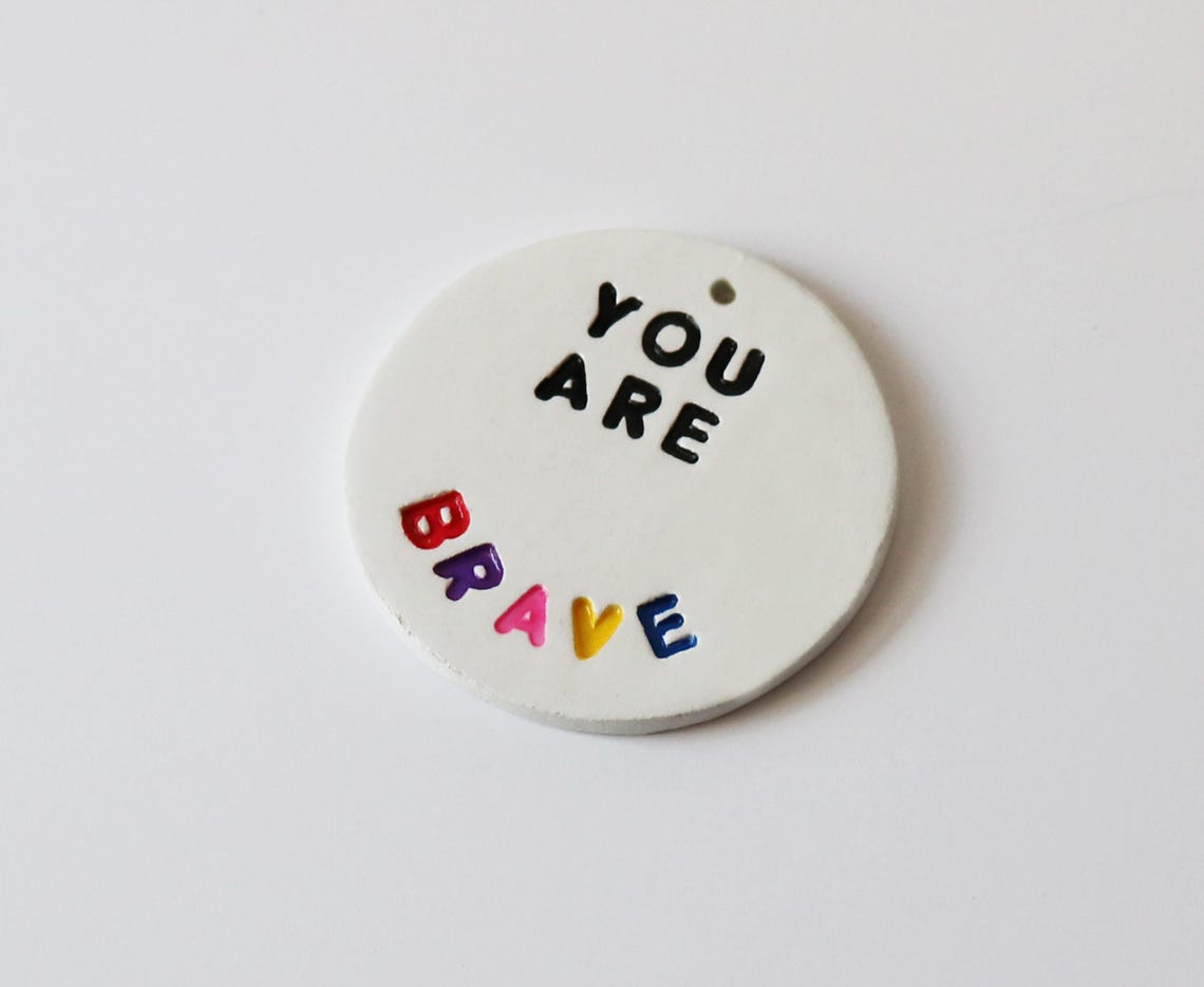 Tokens of Gratitude Gift, Affirmations Token, Positive Wall Hang ...