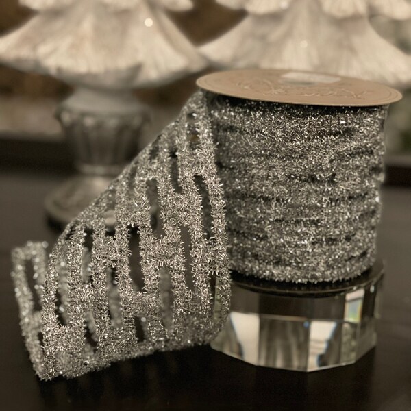 Tinsel Ribbon - Etsy