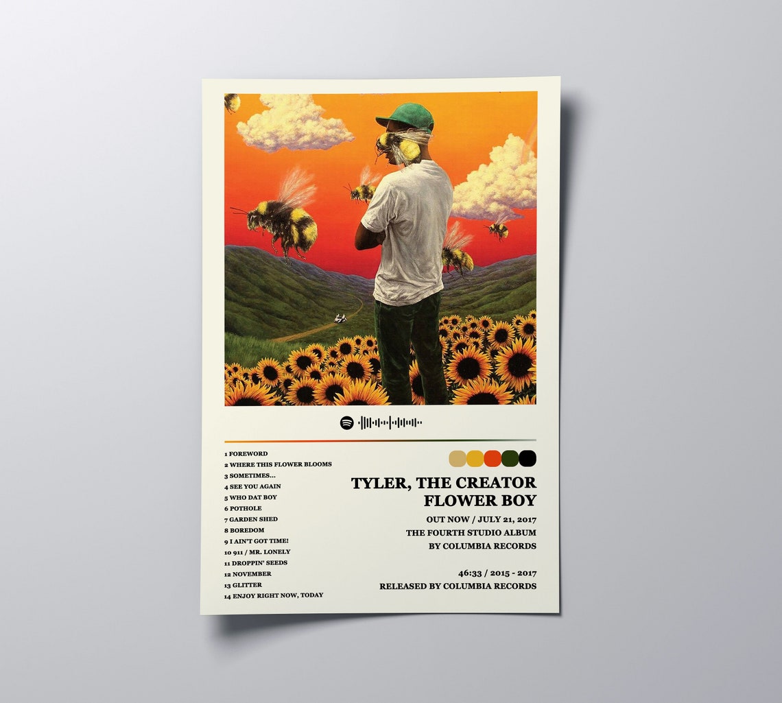 Tyler The Creator Album Poster Album Cover Posters Poster | Etsy