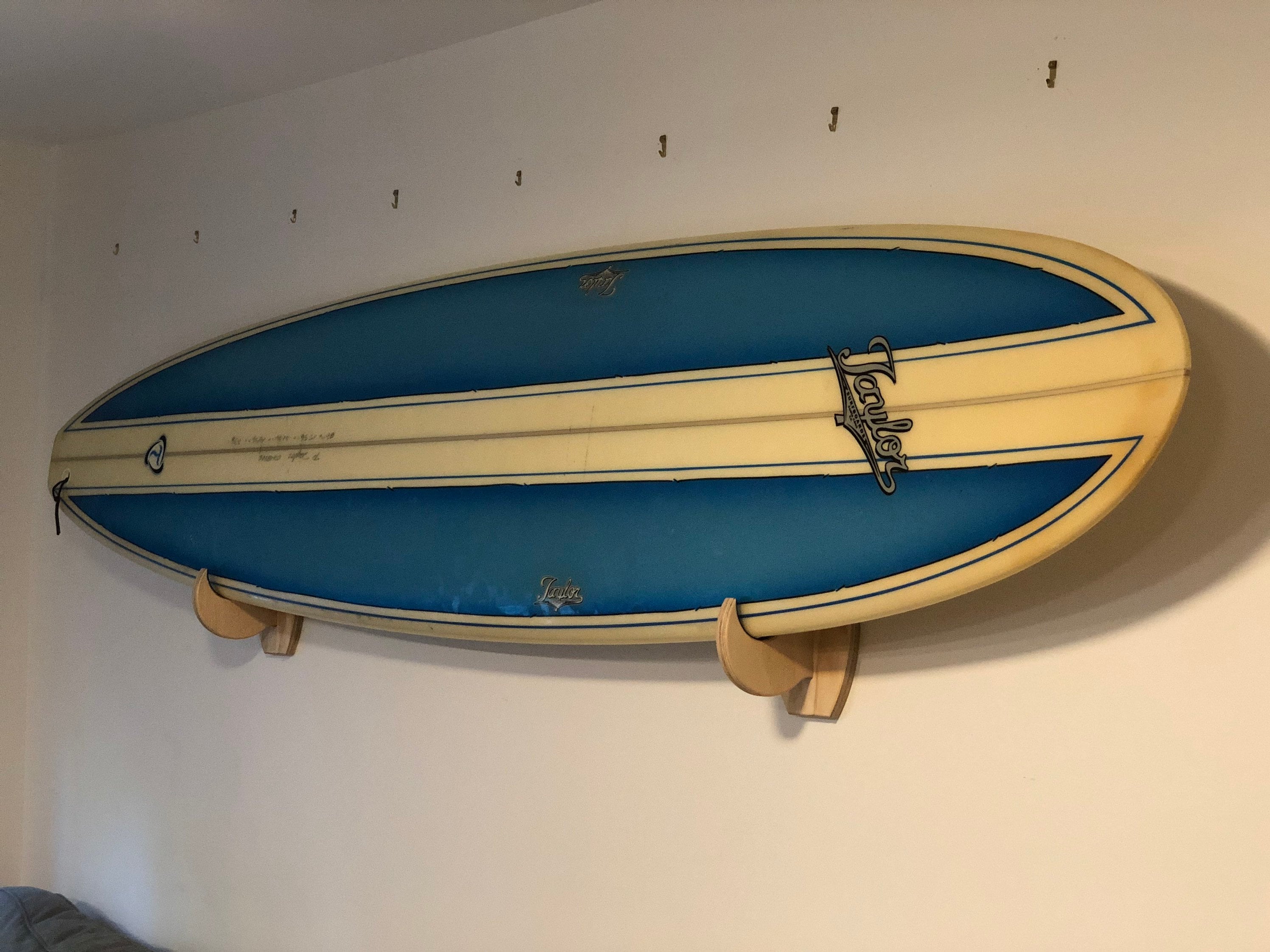 Wall Mount Surfboard Display - Etsy
