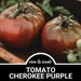 Tomato, Cherokee Purple 50 Seeds Heirloom Vegetable Indeterminate ...