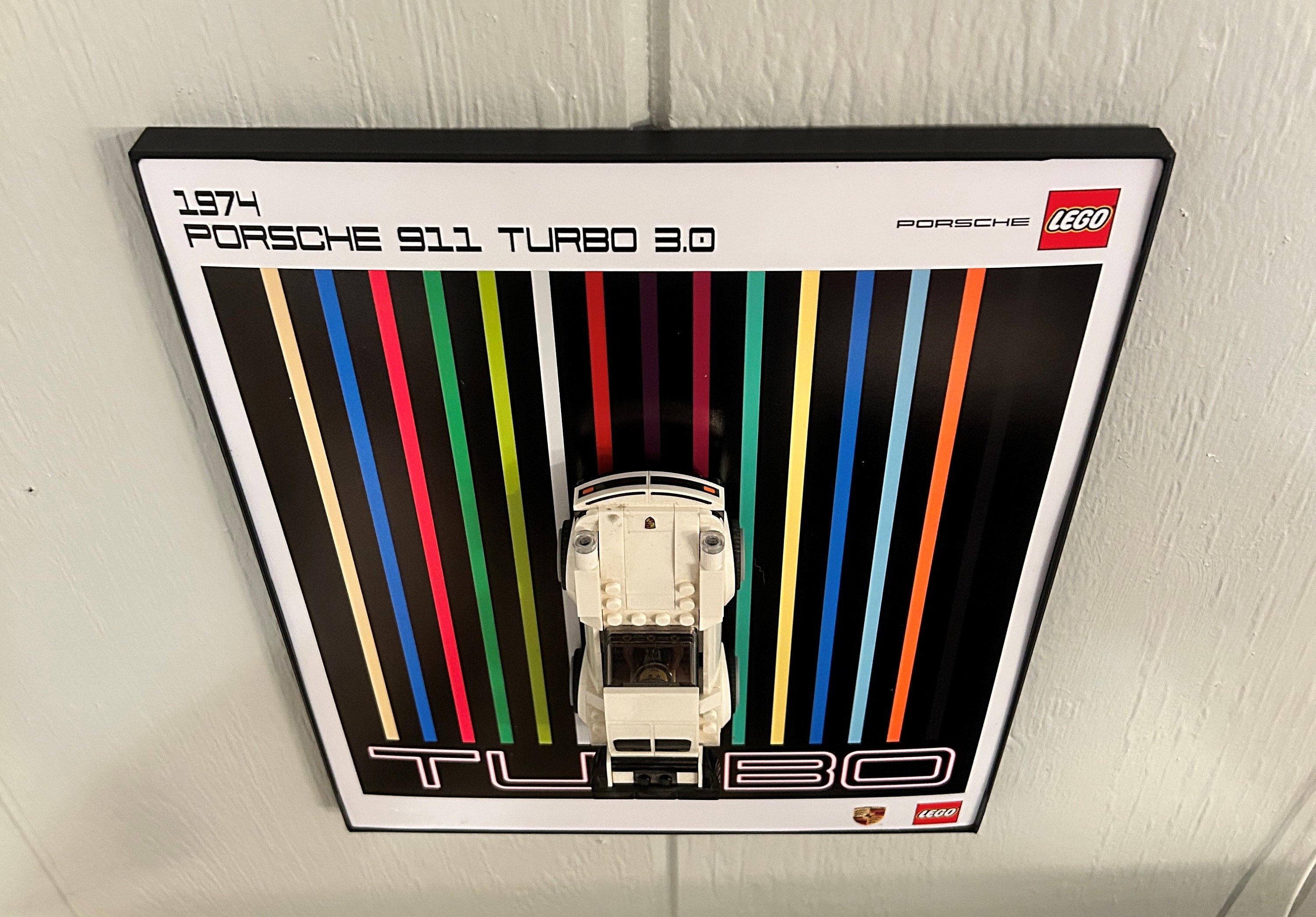 Wall Art Display for Lego Porsche 911 Turbo Set - Etsy