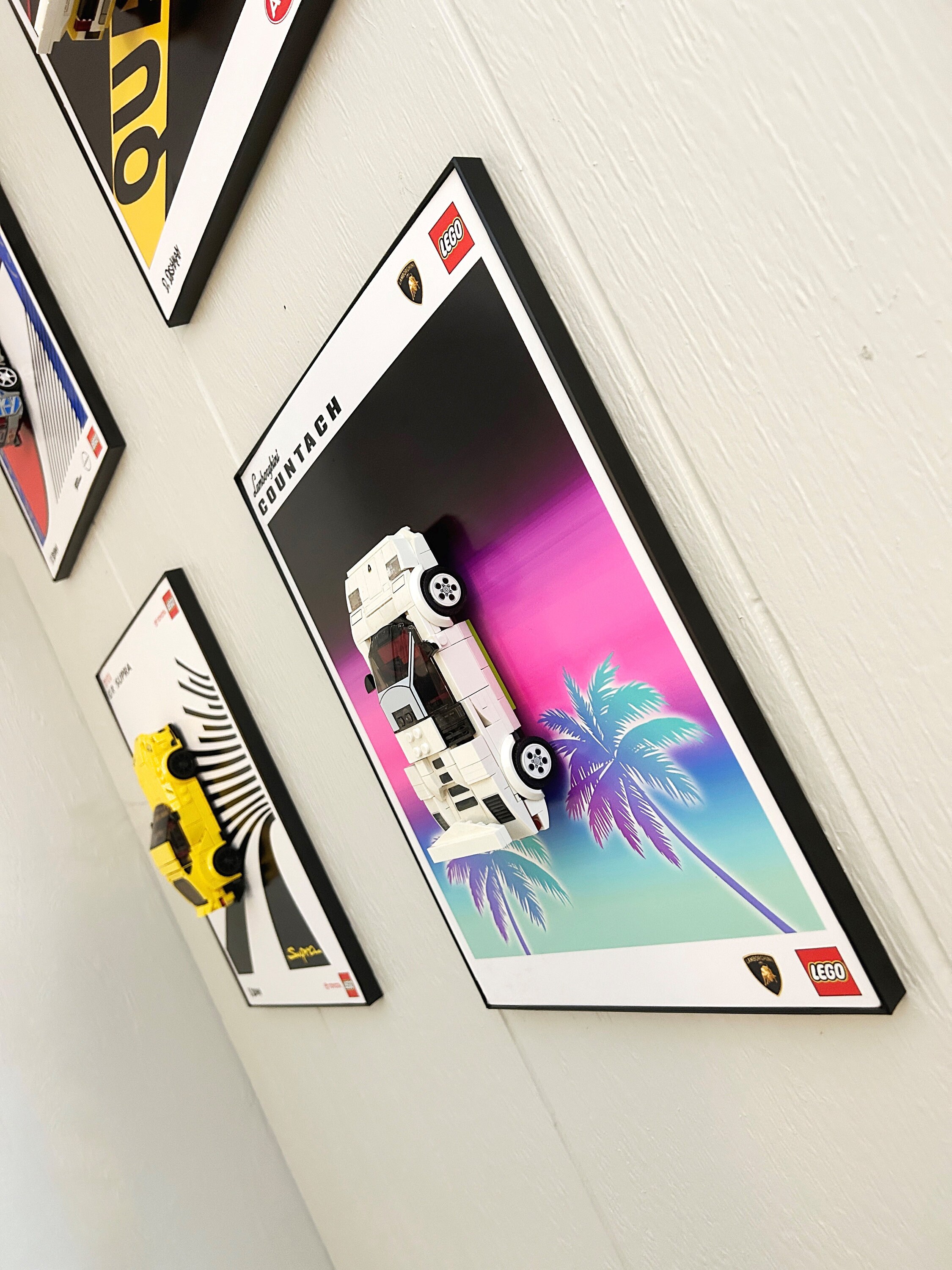 Wall Art Display for Lego Lamborghini Countach Set - Etsy