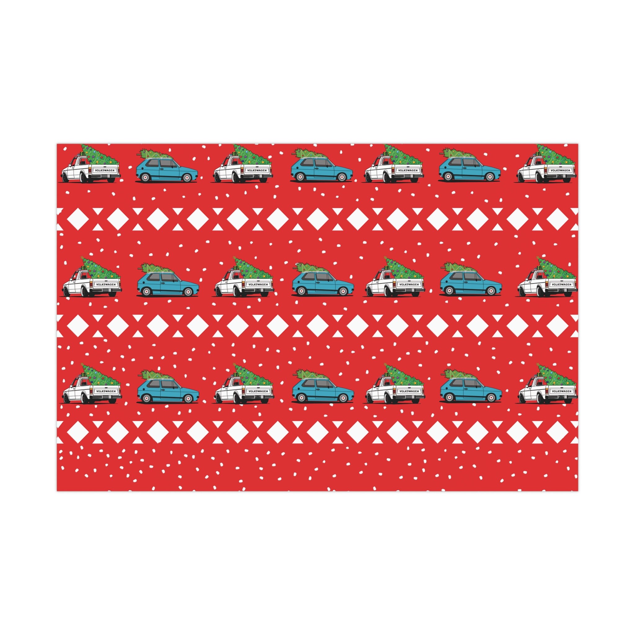 MK1 Golf GTI Gift Wrapping Paper Caddy VW Rabbit Volkswagen Pickup Gift ...