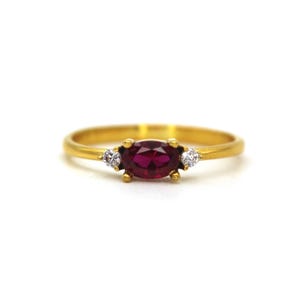 Natural Ruby Gold Ring. Gift for Women. Best Gifts for Wife, Ruby Ring ...