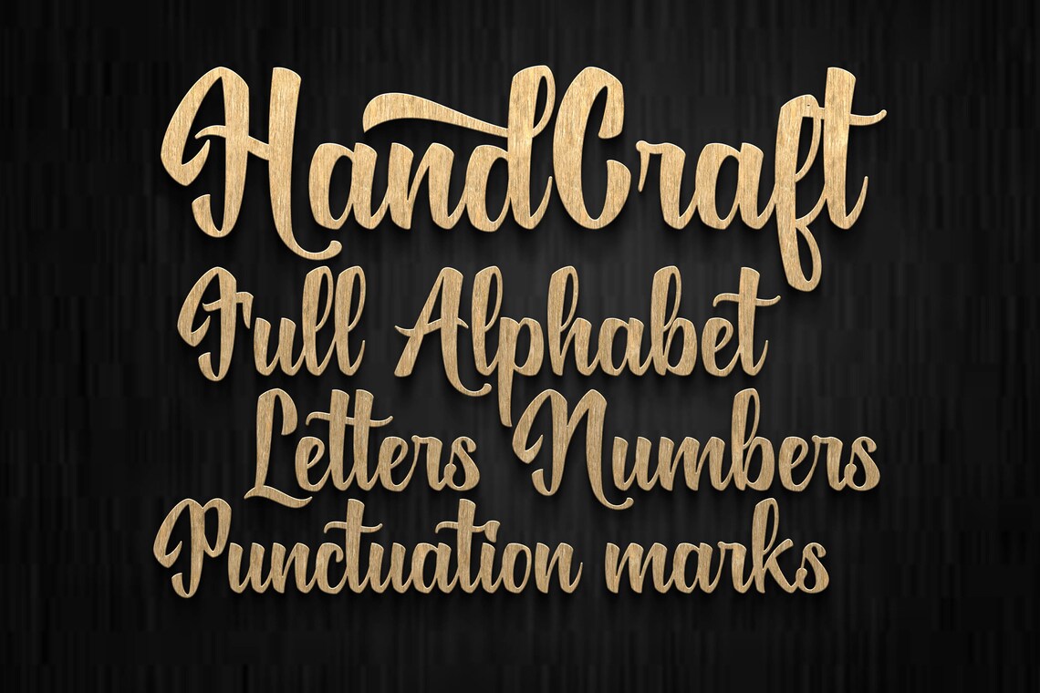 Handcrafting Modern Letters Svg Calligraphy Svg Handwritten Svg Font ...
