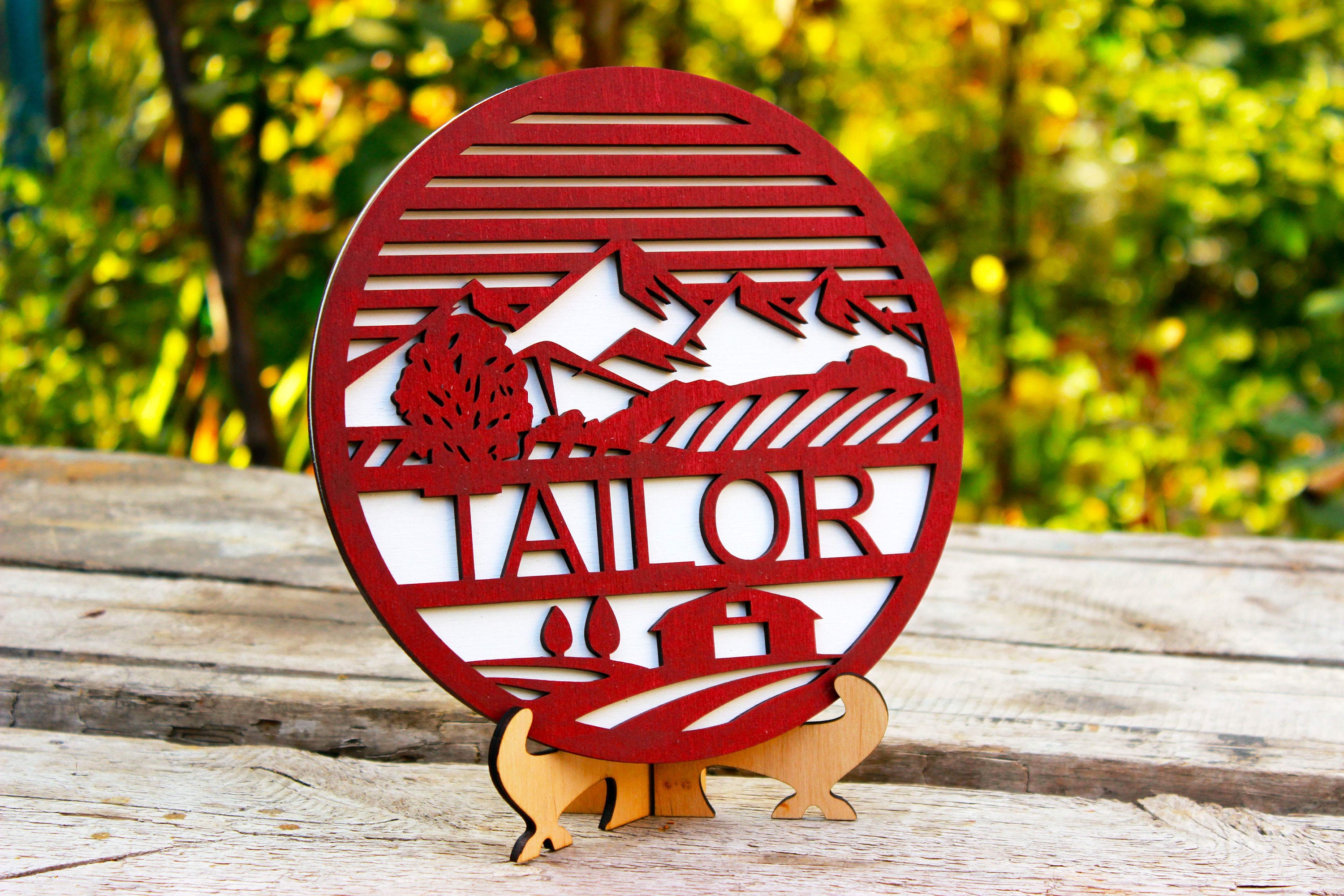 Farm Decor Sign Papercut Cutting File Laser Cut Farming Dxf | Etsy