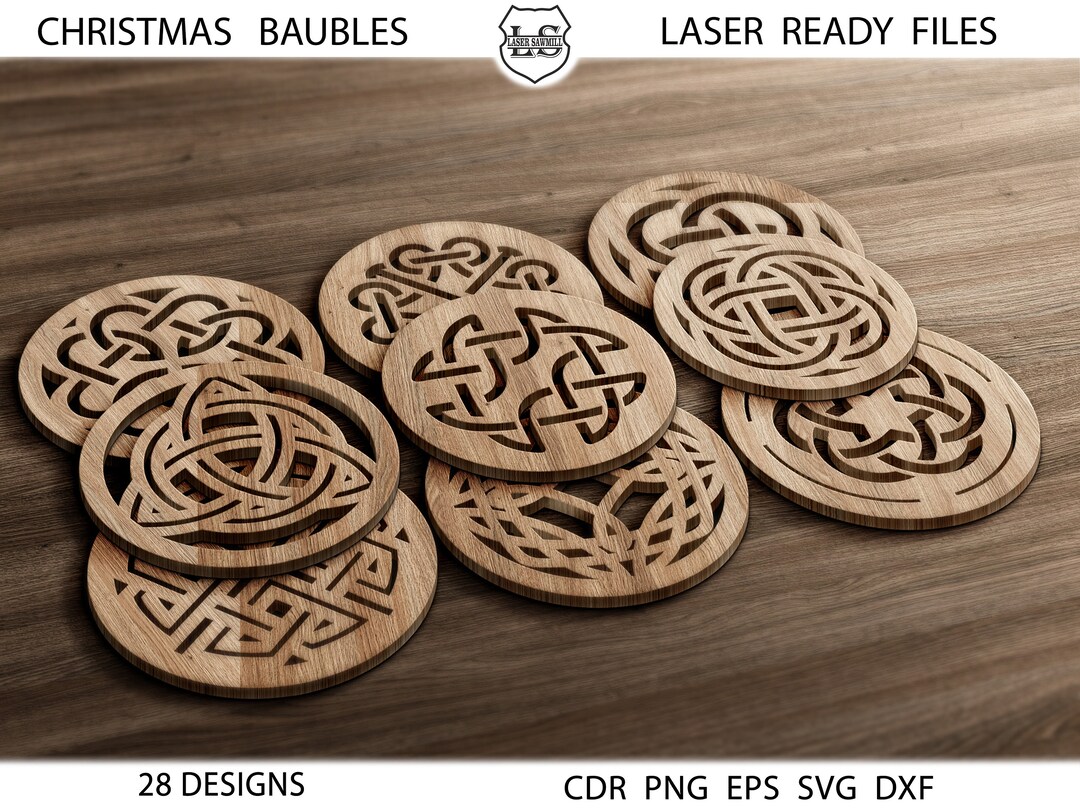 16 Celtic Coasters SVG, SVG Celtic Knot, Home Decor SVG, Coaster Grill ...