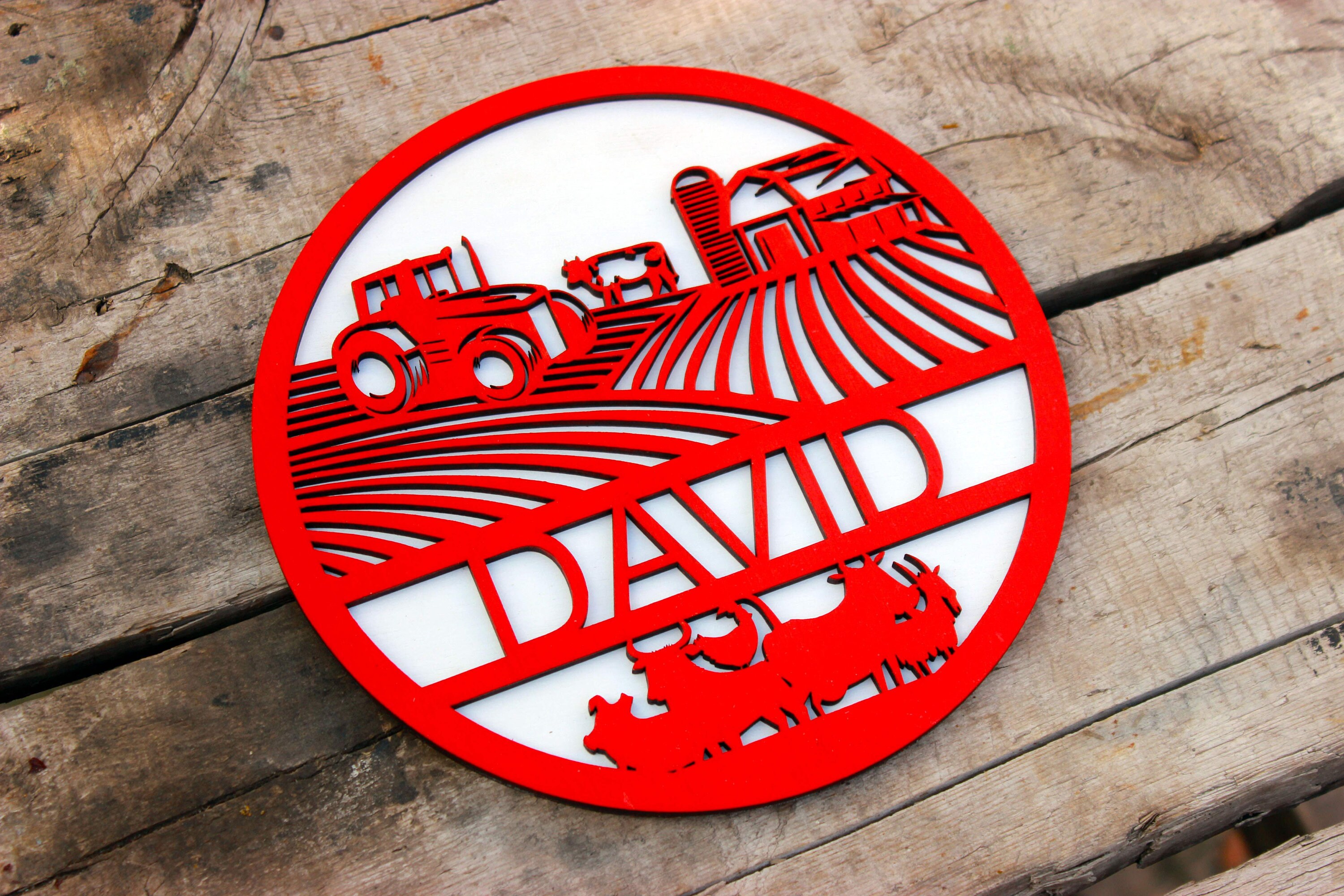 Tractor Monogram Svg Farmer Monogram Svg Farming Monogram - Etsy