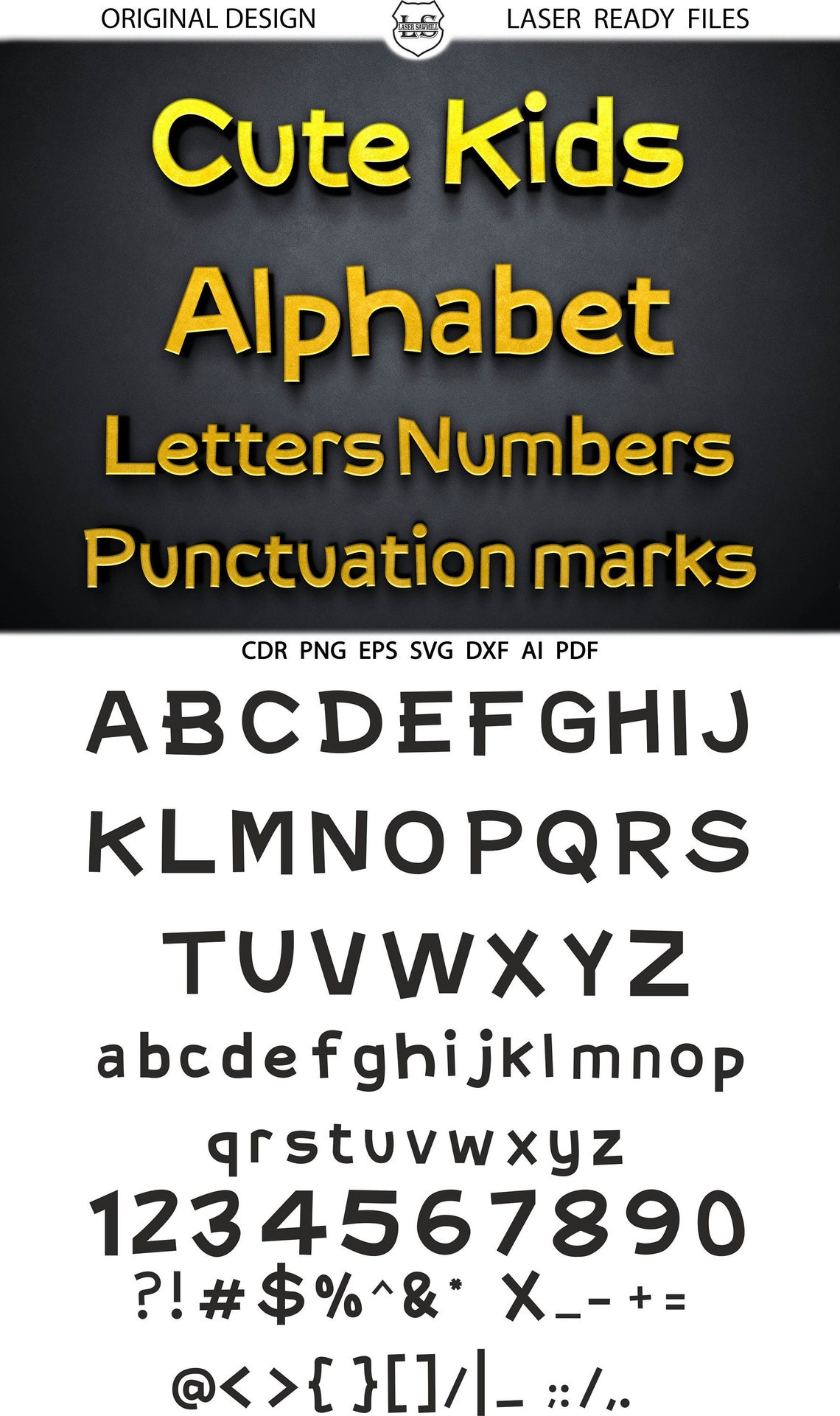 Cute Kids Alphabet Svg Kids Letters Svg Little Kids Alphabet - Etsy