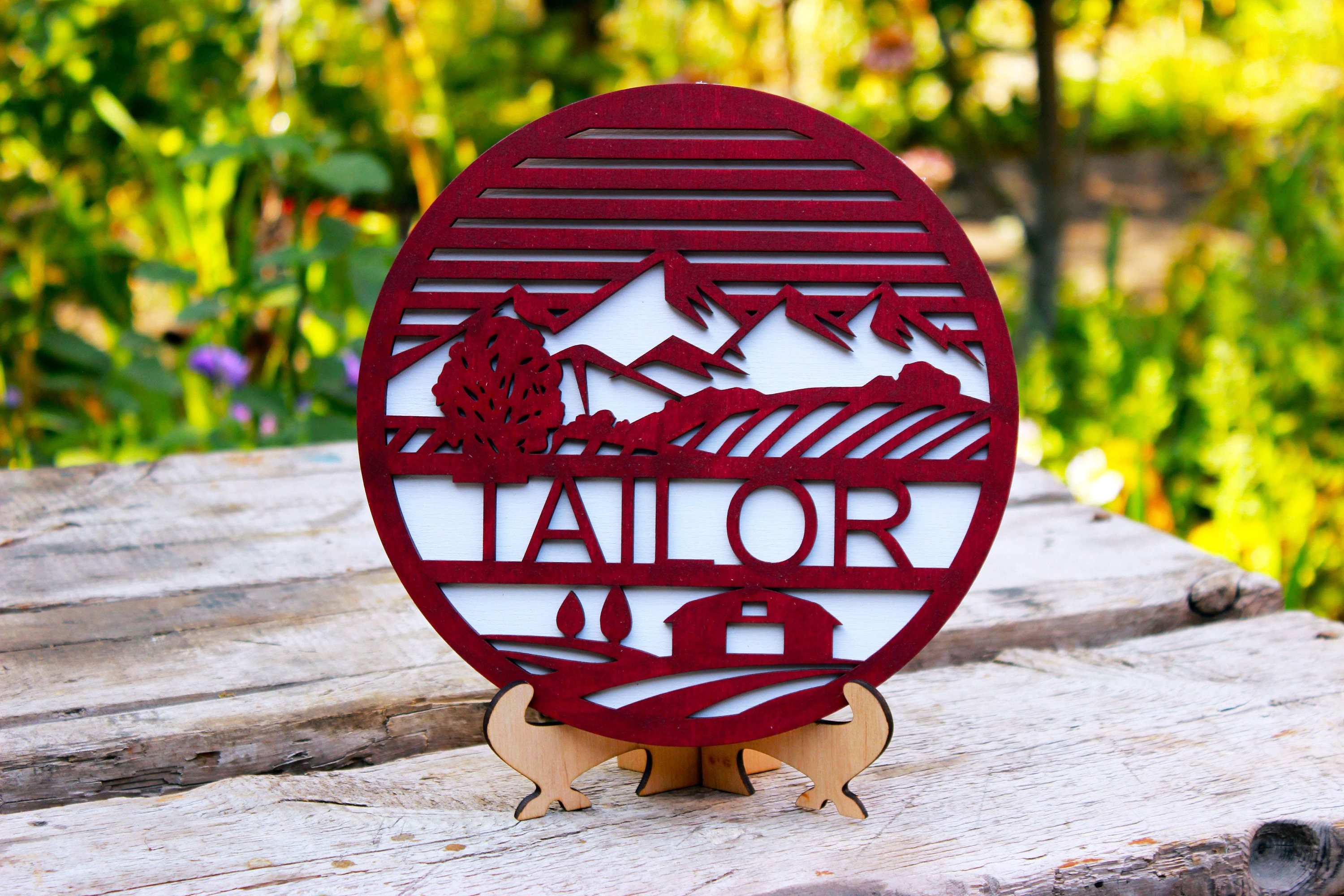 Farm Decor Sign Papercut Cutting File, Laser Cut, Farming Dxf, Rustic ...