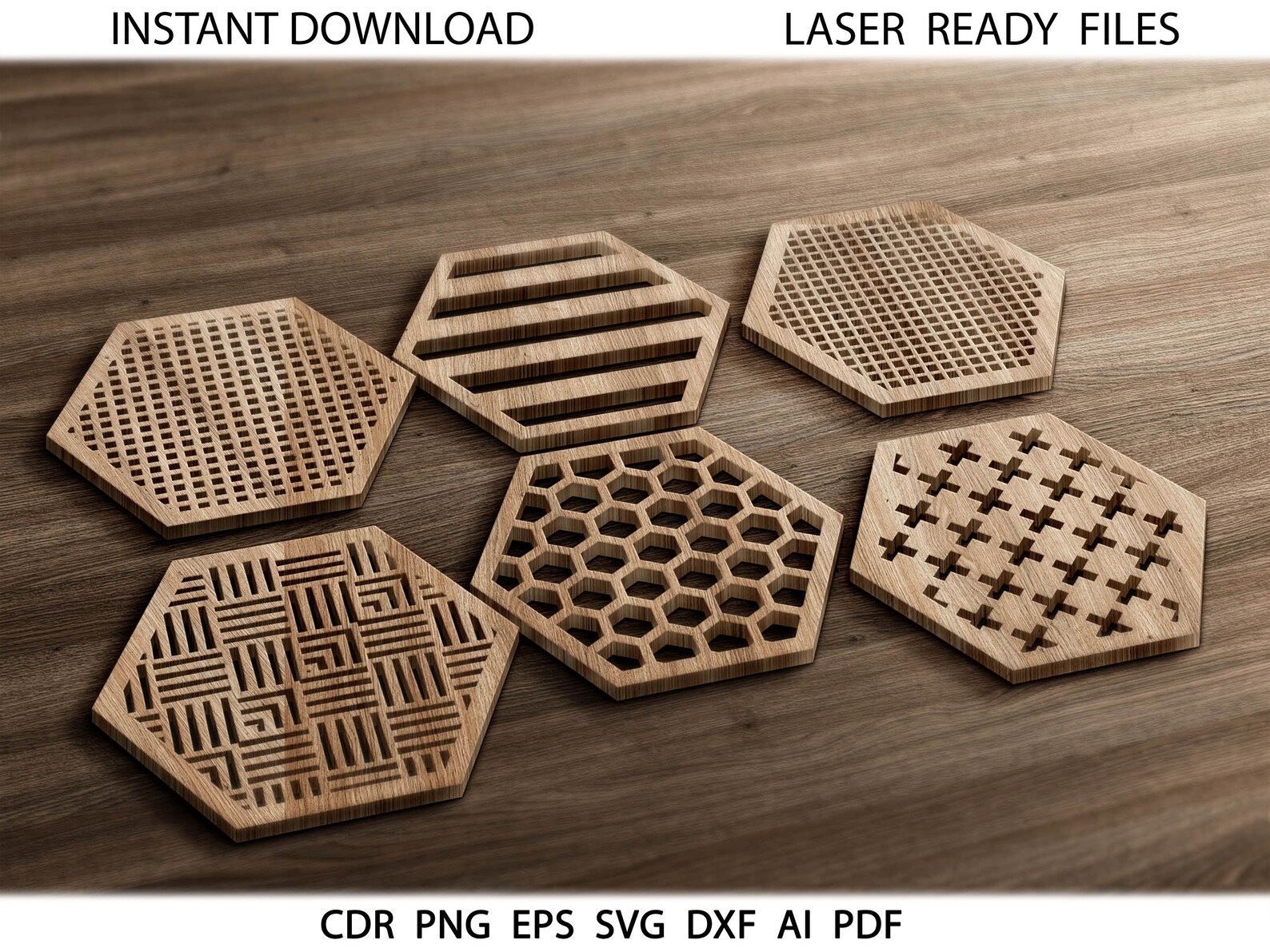 20 Geometric Coasters, Svg Panels Collection, Geometric Mandala, Square ...
