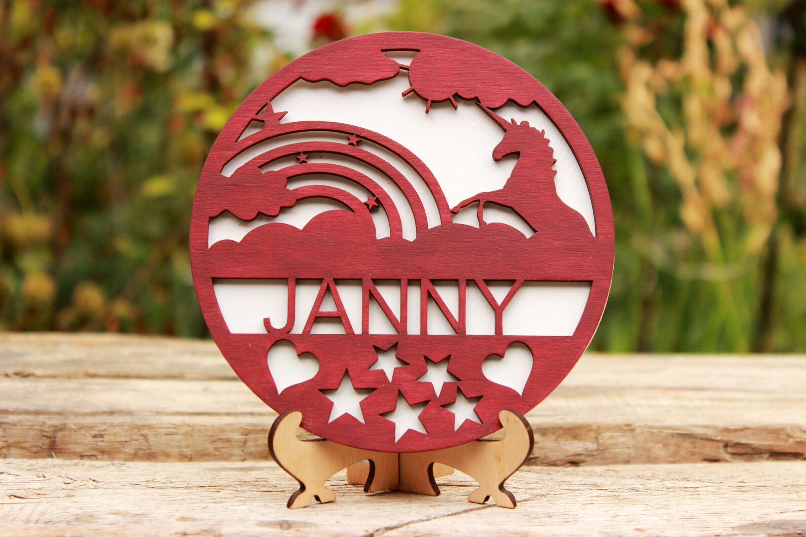 Unicorn Svg Glowforge Cut File circle Monogramcut File | Etsy Canada