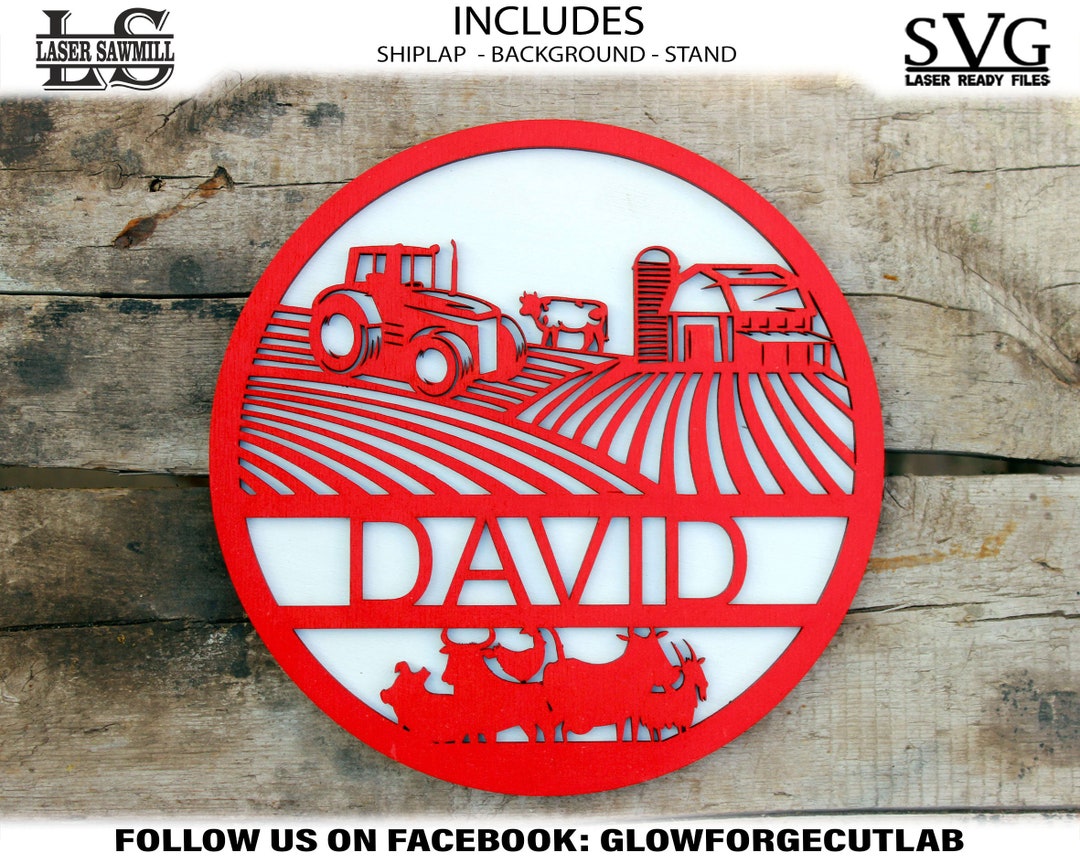 Tractor Monogram Svg, Farmer Monogram Svg, Farming Monogram Svg, Farm ...