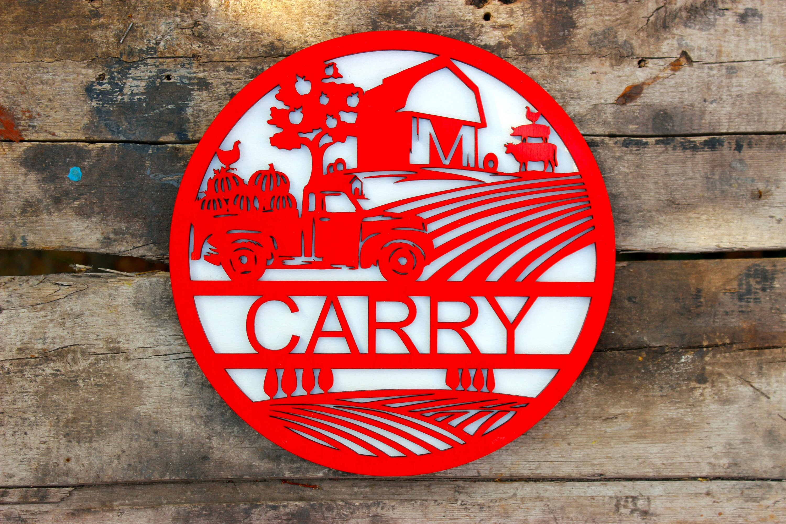 Farm Car Signpersonalized Farm Signfarm Welcome Signsvg | Etsy