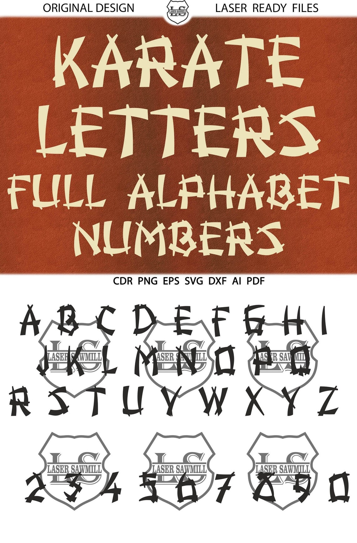 Karate Letters Alphabet SVG Karate Alphabet Instant Download - Etsy Denmark