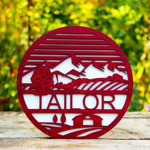 Farm decor sign papercut cutting file laser cut farming dxf | Etsy