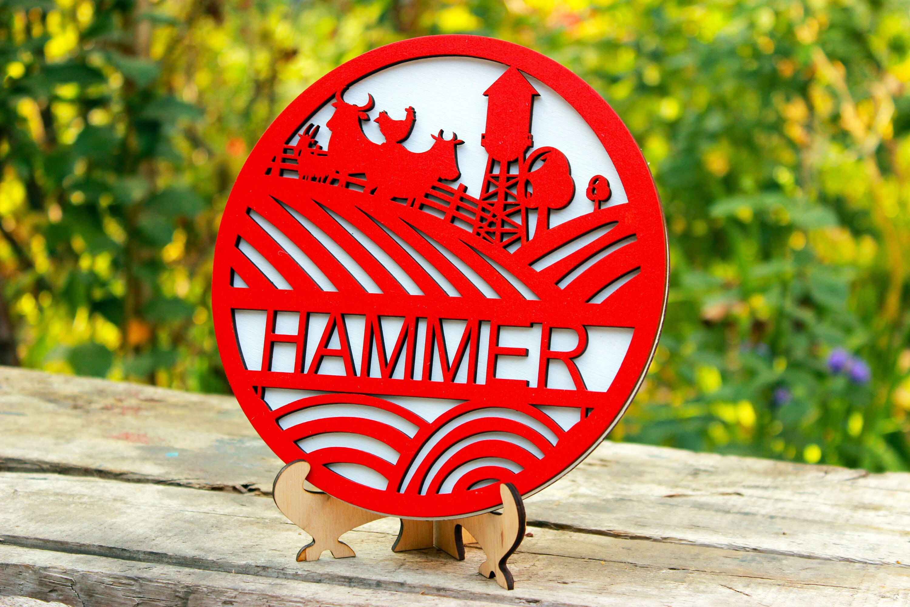 Farm Life Scene Cut Files Svgf Files for Glowforge Laser - Etsy