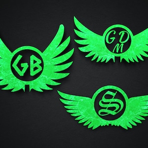 11 Wings Wings Monogram Wings Frames Feather Wings Angel Wings Wings ...