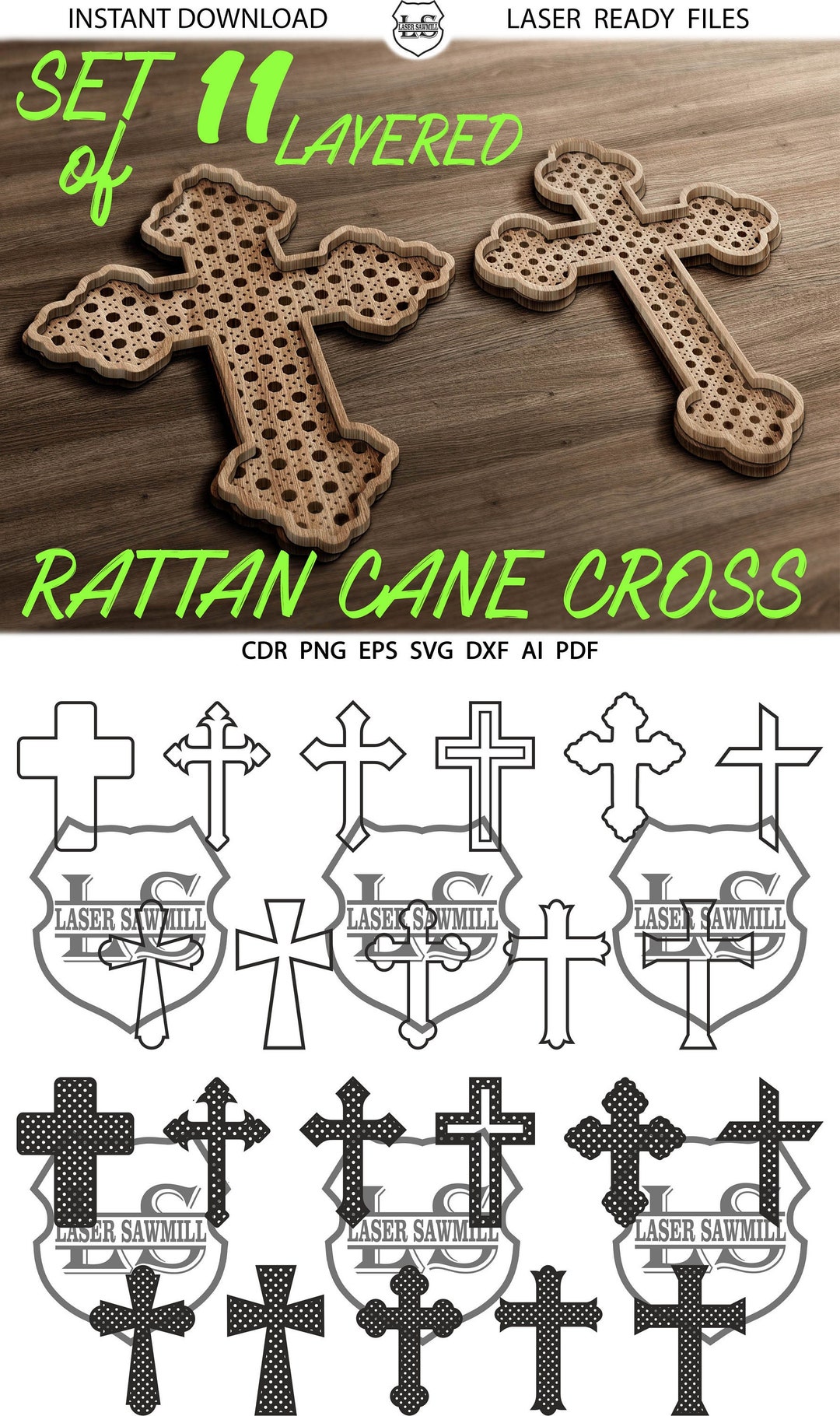 11 Rattan Cane Cross SVG, Easter Cross Rattan Dxf, Christian Svg ...