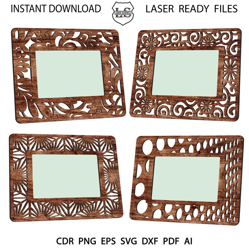 Photo Frames Svg - Etsy