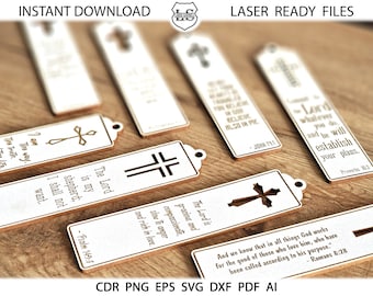Bundle Religious Bookmarks, Easter Bookmarks, Jesus Christian Design ...