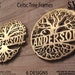 6 Celtic Tree of Life Split Frames Vector Digital Cut Files SVG DXF ...