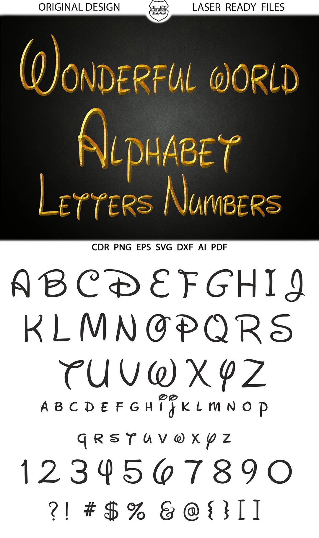 Wonderful World Alphabet Letters Svg Comic Alphabet DXF Cuttable Files ...