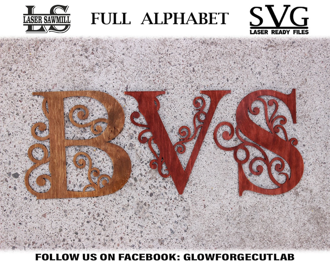 Alphabet SVG DXF Vinyl Iron on Heat Press Transfer Vector Cut Files ...